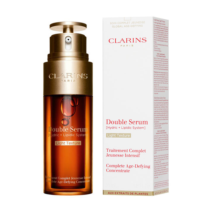 Clarins Double Serum Light Texture 50ml 娇韵诗双萃精华轻盈版 – ALL BEAUTY NZ
